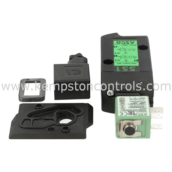Emerson Asco SCG551A001MS.24/DC ASCO NUMATICS SPOOL VALVE 551 NAMUR 3/2 ...