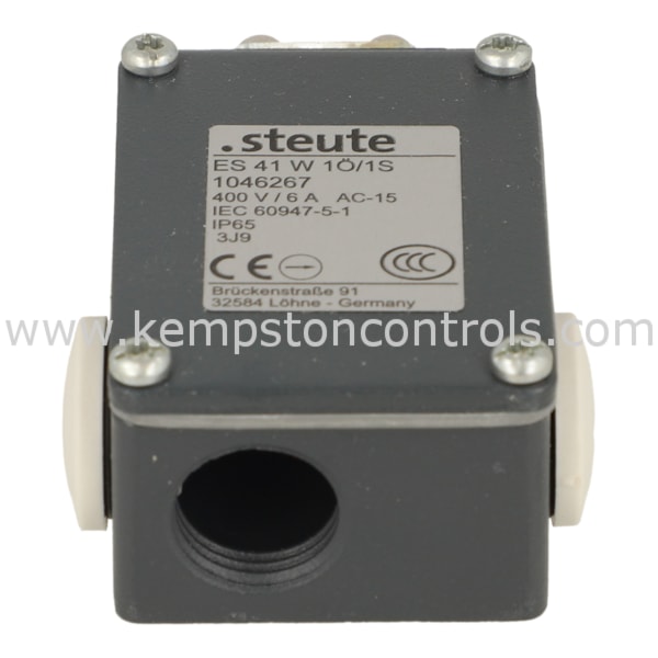 Steute 1046267 STEUTE, POSITION SWITCH WITH SAFETY FUNCTION, METAL ...