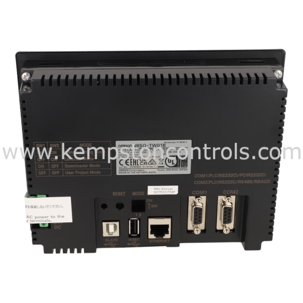 Omron NB5Q-TW01B OMRON TOUCH SCREEN HMI, 5.6 INCH QVGA (320 X 234 PIXEL), TFT COLOR, ETHERNET ...
