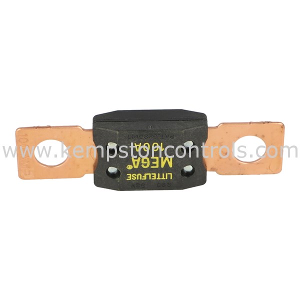 Littelfuse 0298100.ZXEH LITTELFUSE AUTOMOTIVE FUSE, MEGA FUSE, 100A, YELLOW BOLT, 32V DC, TIME ...