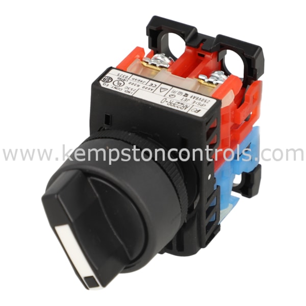 Fuji AR22PR-011B FUJI SELECTOR SWITCH, 2 POS SPRING RETURN 1NO+1NC ...