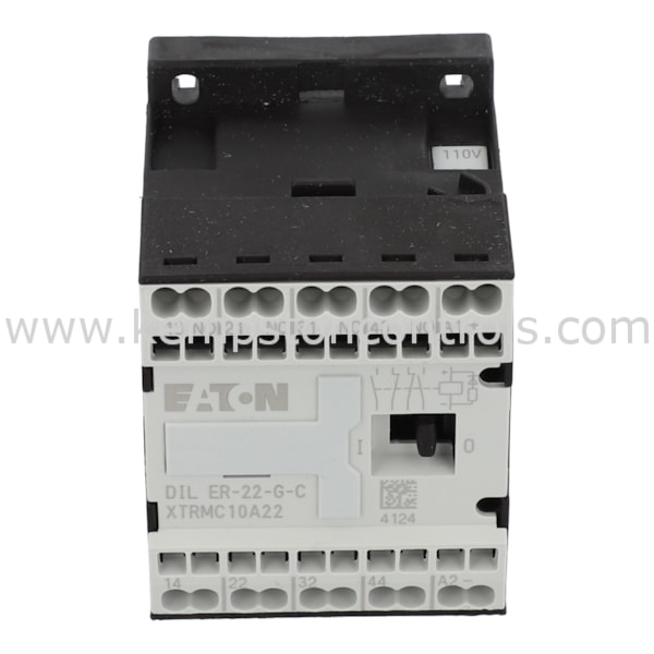 Eaton Moeller DILER-22-G-C(110VDC) MOELLER CONTACTOR RELAY, 110 V DC, 2 ...