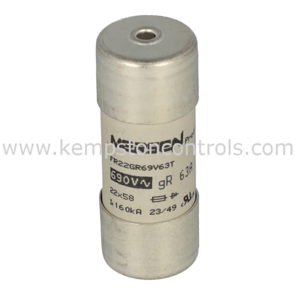 Mersen D1018627 MERSEN (FERRAZ) FR22GR69V63T HIGH-SPEED CYLINDRICAL ...