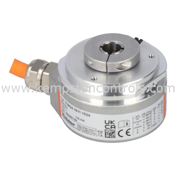 Kubler 8.5824.1611.1024 KUBLER INCREMENTAL ENCODER, HOLLOW SHAFT 10MM ...