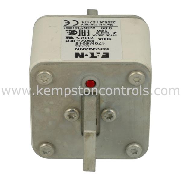 Bussmann 170M5015 BUSSMANN SQUARE BODY FUSE 900A 660V/700V 2/80 ...