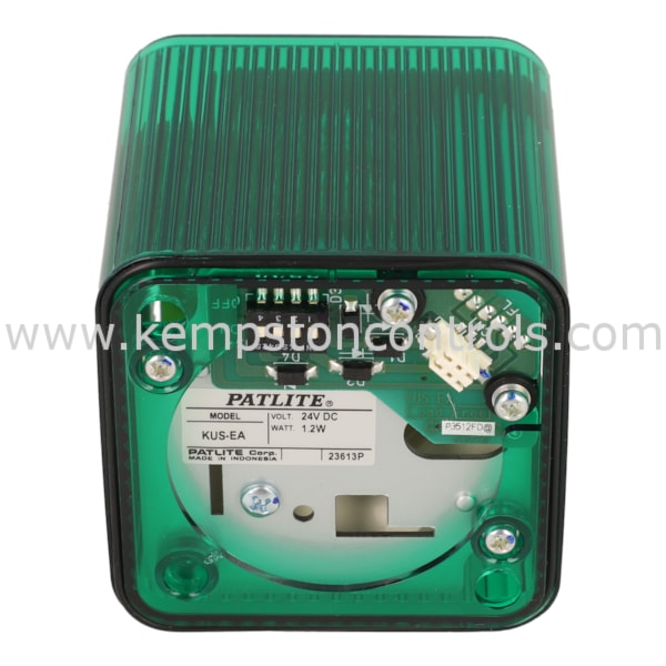 Patlite KUS-EA-G PATLITE LED UNIT, 70MM, 24V 6W, 0.9W, GREEN LED ...