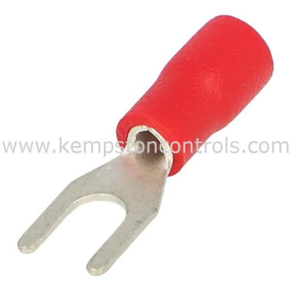 Termination Technology RF37 TT PRE-INSULATED TERMINALS RED FORK 0.5MM² ...