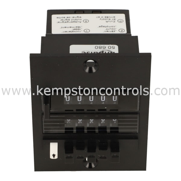 Kuhnke 50.680 KUHNKE PNEUMATIC PRESET COUNTER, 2-8 BAR RANGE, 0°C-+60°C ...