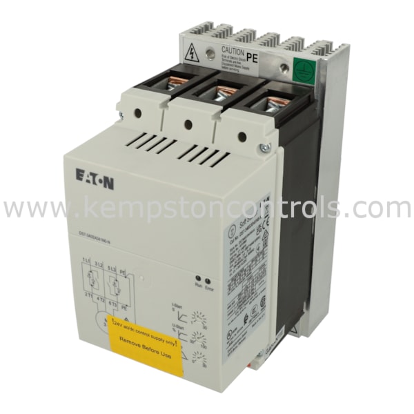 Eaton Moeller DS7-340SX041N0-N MOELLER SOFT STARTER, 3 POLE, 41A, 24VACDC | Kempston Controls