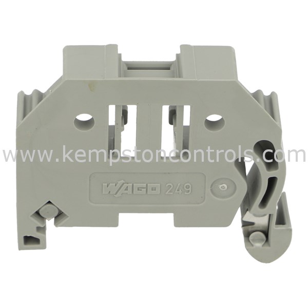 WAGO 249-117 WAGO SCREWLESS END STOP, 10 MM WIDE GRAY | Kempston Controls