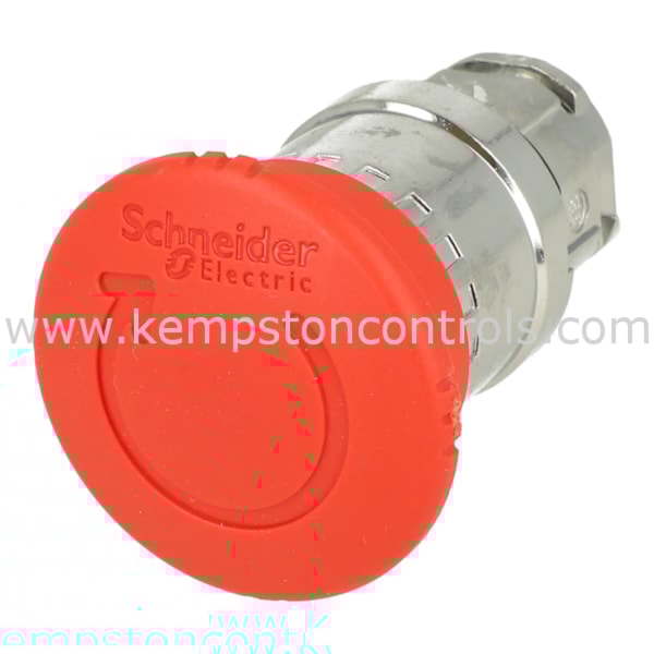 Schneider ZB4BS844 SCHNEIDER RED EMERGENCY STOP PUSH BUTTON DIA 40MM ...