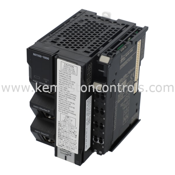 Omron NX102-1000 OMRON SYSMAC NX1 MODULAR CPU, 5MB PROGRAM AND 33.5MB DATA MEMORY , BUILT-IN ...
