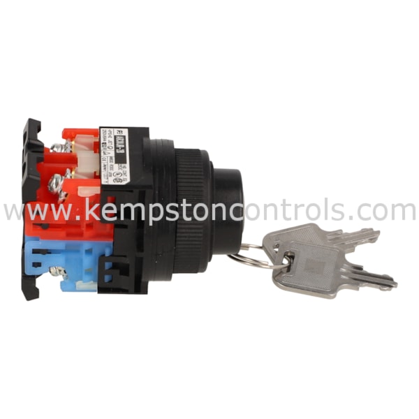 Fuji AR30JR-2B11A FUJI KEY SWITCH, 2 POS MAINTAINED KEY REMOVEABLE LEFT ...