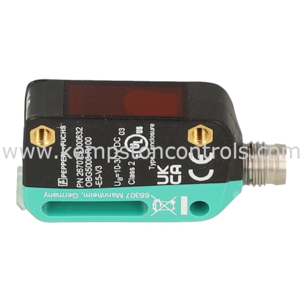 Pepperl + Fuchs OBG5000-R100-E5-V3 PEPPERL + FUCHS PHOTOELECTRIC SENSOR, RETROREFLECTIVE, 6M ...