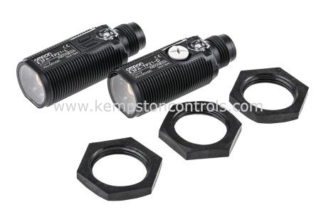 Omron E3FA-TP21 PHOTOELECTRIC SENSOR, M18 AXIAL BODY, THRU-BEAM, 20M ...