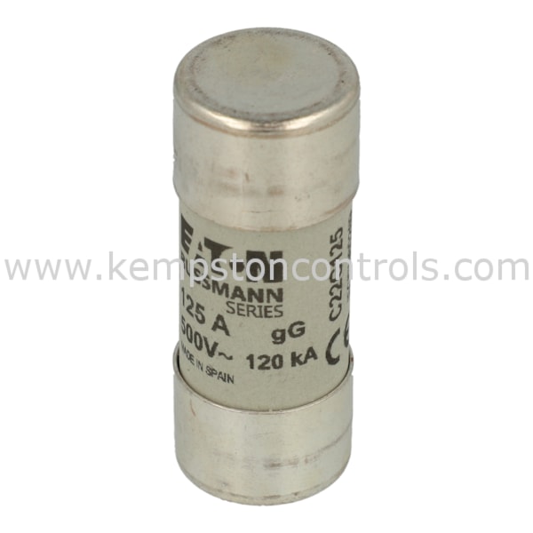 Bussmann C22G125 BUSSMANN FUSE 22X58 GG 500V 125A | Kempston Controls