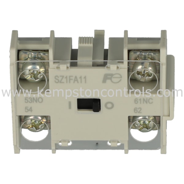 Fuji SZ1FA11 FUJI AUX CONTACT BLOCK,1N/O + 1N/C SMALL FRONT MOUNTING ...