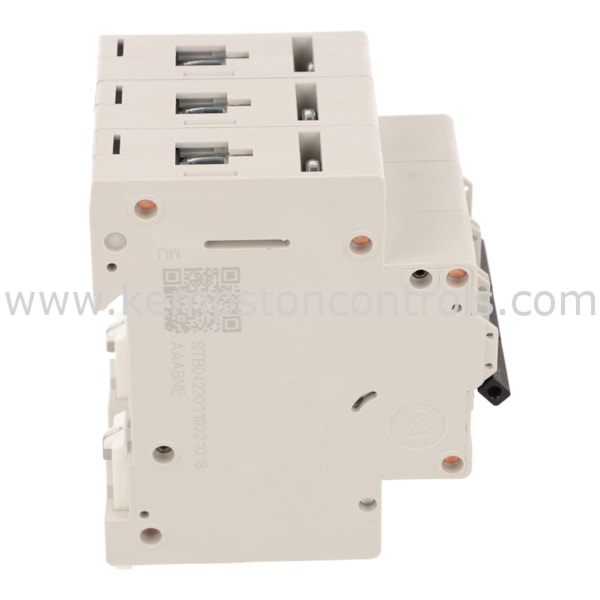 Eaton Moeller FAZ-C4/3 MOELLER MCB, 4A, C-TYPE, TP, 15KA, 3 POLE | Kempston Controls