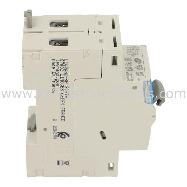 Legrand 411557 LEGRAND RESIDUAL CURRENT DEVICE, 2P, 230V, 30MA, 80A, 2 MODULES, A TYPE ...