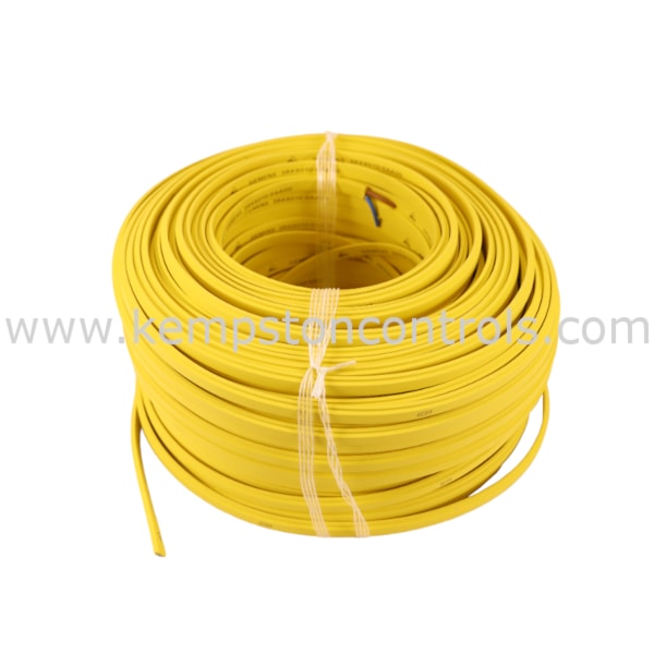 Siemens 3RX9010-0AA00 SIEMENS AS-I CABLE 100M, SHAPED YELLOW, RUBBER 2X ...