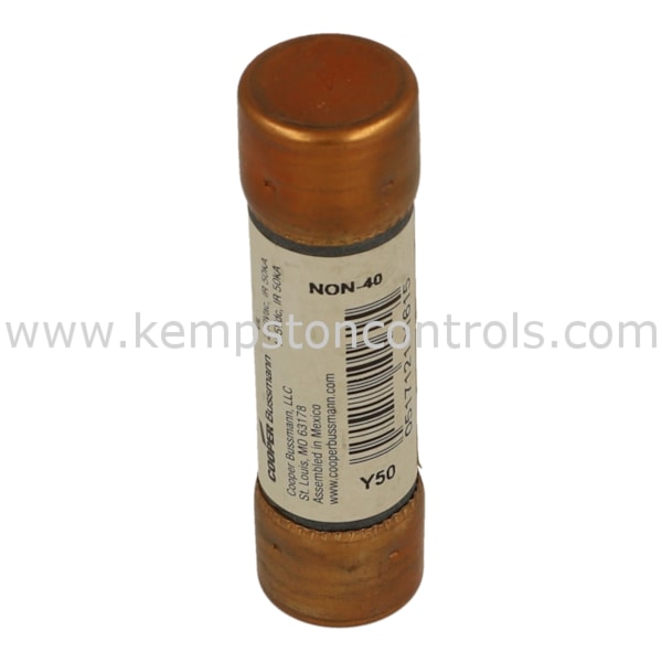 Bussmann NON-40 BUSSMANN ONE TIME FUSE - LOW VOLTAGE - NORTH AMERICAN ...