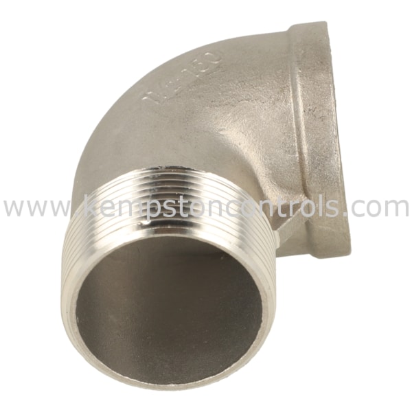 Other SE24 NERO PIPELINE 1-1/2" BSPT X BSPP 90 M/F STREET ELBOW 150LB 316SS | Kempston Controls