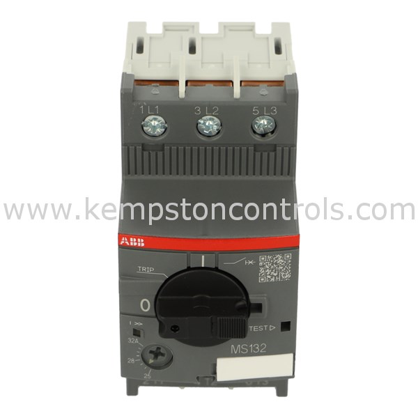 ABB 1SAM350000R1015 ABB MS132-32 MANUAL MOTOR STARTER, 25-32AMPS | Kempston Controls