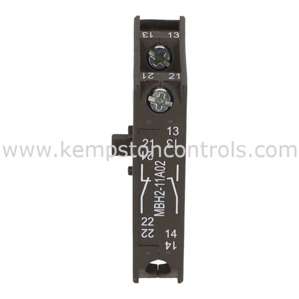 Salzer MBH2-11A02 SALZER AUXILIARY CONTACT, 1 NO LATE MAKE/EARLY BREAK ...