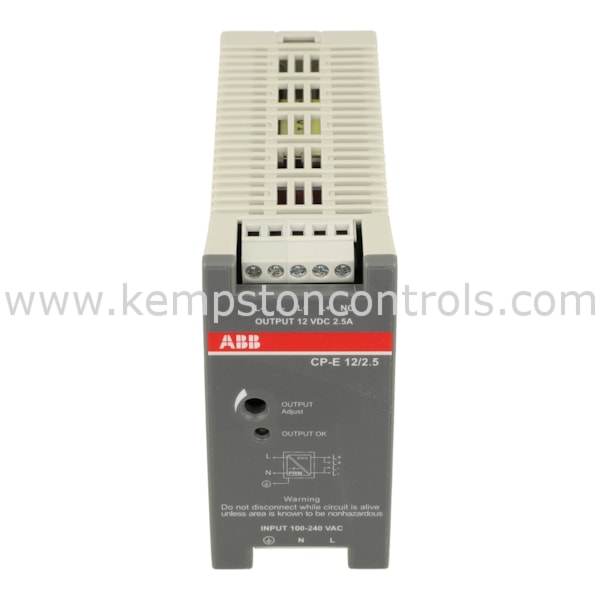 ABB 1SVR427032R1000 ABB POWER SUPPLY 12VDC 2.5A | Kempston Controls