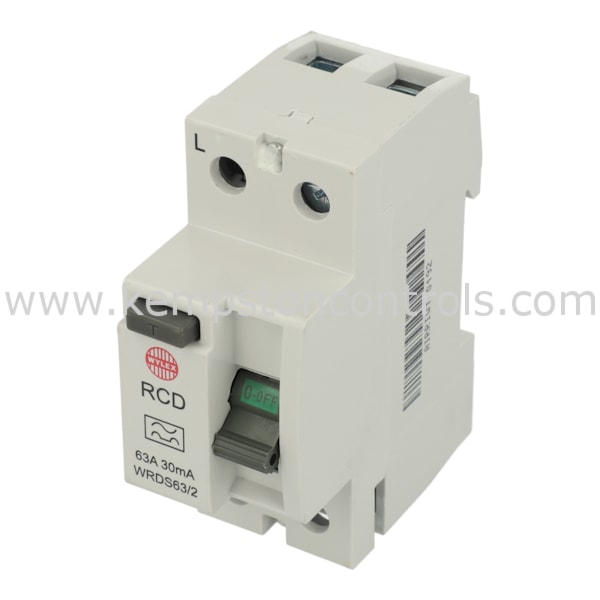 Wylex WRDS63/2 WYLEX, 63A, DOUBLE POLE, 30MA, TYPE A RESIDUAL CURENT ...
