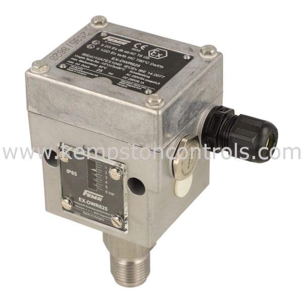 Honeywell Fema EX-DWR625 HONEYWELL FEMA PRESSURE SWITCH, ATEX, 0.5-6BAR ...