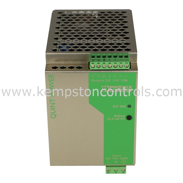 Phoenix 2938604 PHOENIX DIN RAIL POWER SUPPLY UNIT 24 V DC/10 A ...