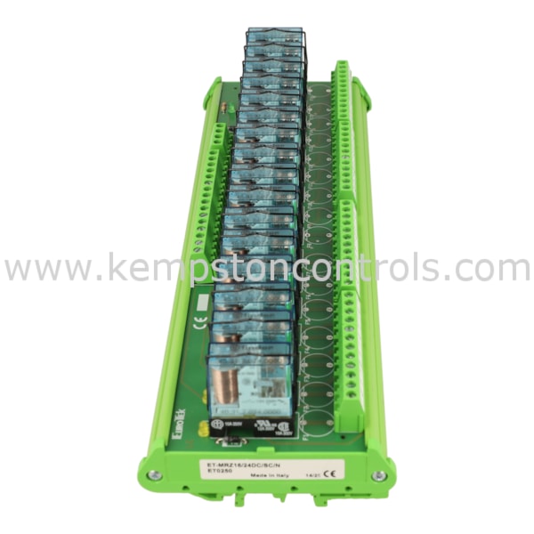 Eurotek ETMRZ1624DCSCN EUROTEK 16-WAY SCREW TERMINAL DIN RAIL MOUNTING ...