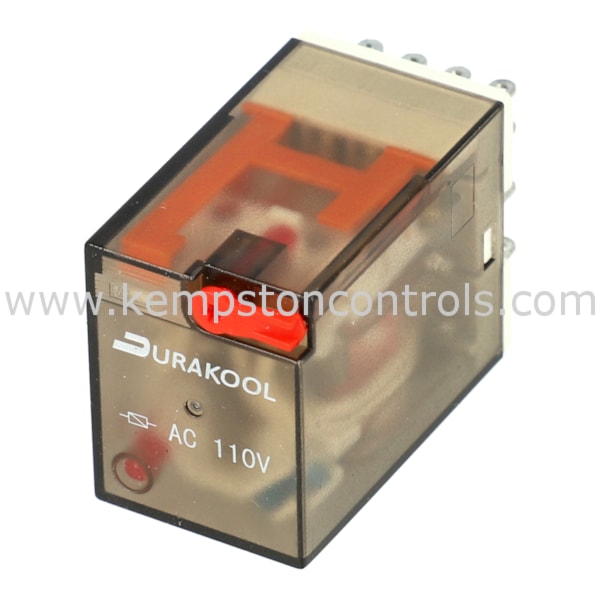 Durakool DX4-2014-23-3110-WTL DURAKOOL PLUG-IN RELAY, LED, 110VAC, 5A ...
