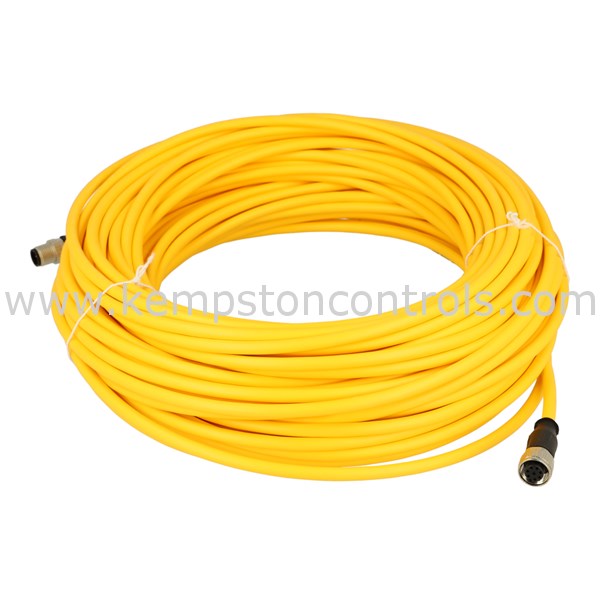 Pilz PSEN cable M12-8sf M12-8sm, 30m PILZ CONNECTION CABLE, PUR, YELLOW ...