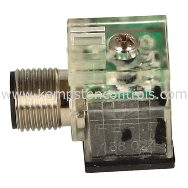 FESTO MSSD-EB-M12-MONO FESTO PLUG SOCKET, 12-24VDC, STRAIGHT PLUG ...