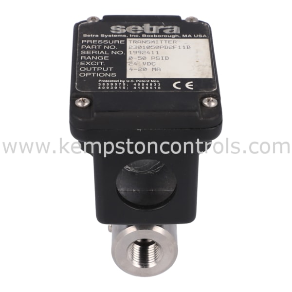 GEMS 2301050PD2F11B SETRA WET/WET DIFF'TIAL, ONEWAY PRESSURE ...