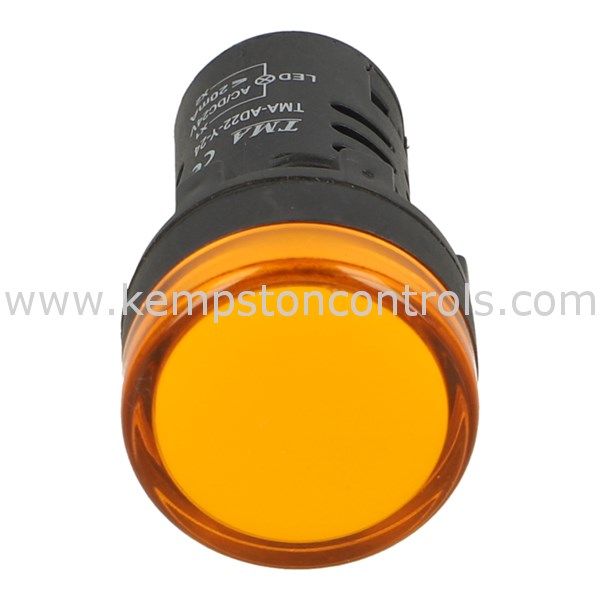 TMA TMA-AD22-Y-24 TMA INDICATOR LAMP 22MM LED 24VAC/DC YELLOW ...