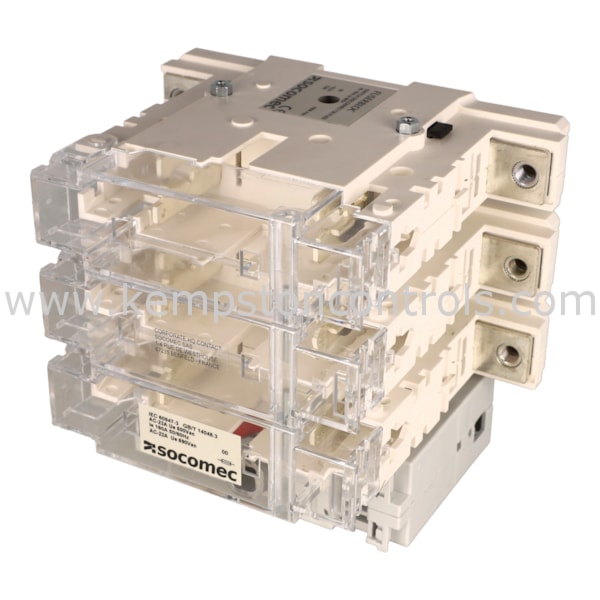 Socomec 3831 3015 SOCOMEC FUSE RBLOCK, 160A, 3-POLE, FUSED ISOLATOR ...