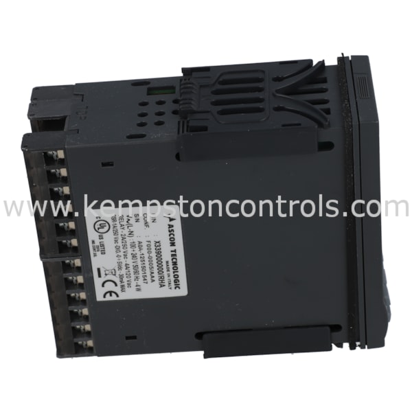ASCON X339000000/RHA/F000-0005/AAA ASCON 1/8 DIN TEMP CONTROLLER, 4 X RELAY, 100-240VAC SUPPLY ...