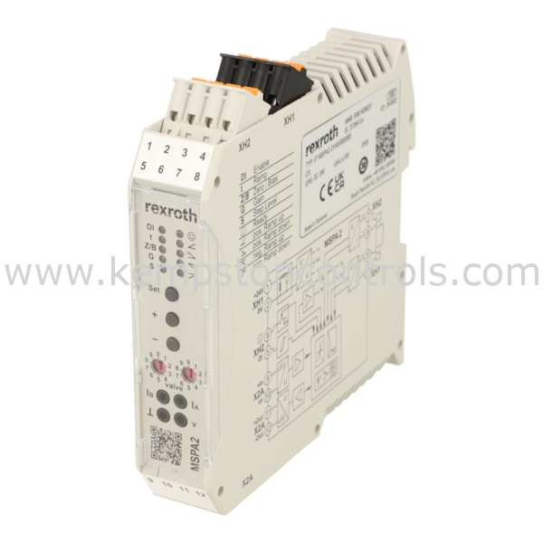 Rexroth VT-MSPA2-2X/A5/000/000 REXROTH VT-MSPA VALVE AMPLIFIER, 24VDC ...