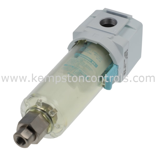 SMC HF2-BFA30-F03 SMC ANTIBACTERIAL FILTER, HF2-BFA, G 3/8, FLOW LEFT TO RIGHT, FDA COMPLIANT ...