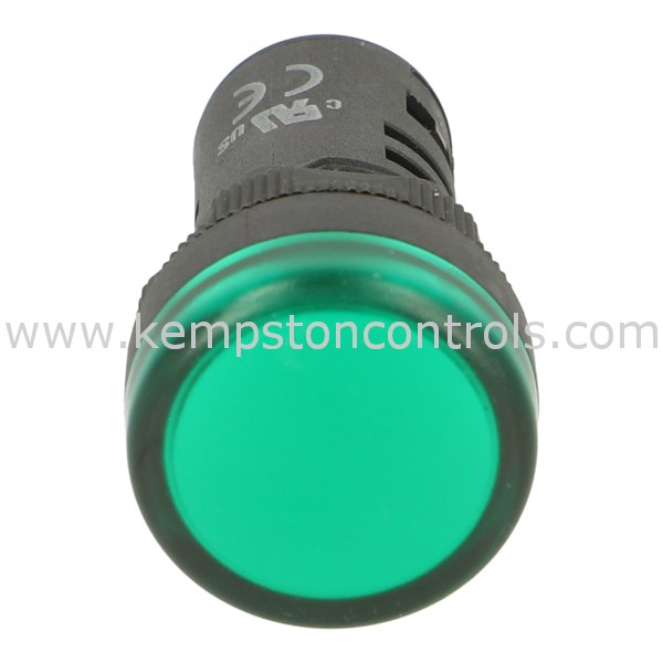 CHINT ND16-G240 CHINT LED INDICATOR LIGHT, GREEN, ROUND, 30MM, PANEL ...