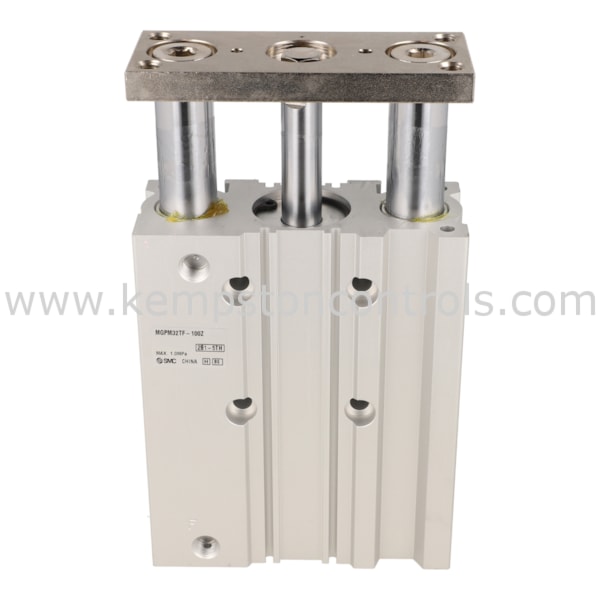 SMC MGPM32TF-100Z SMC MGP-Z COMPACT GUIDE CYLINDER, SLIDE BEARING, 32MM BORE, G THREAD PORT ...