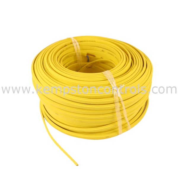 Siemens 3RX9010-0AA00 SIEMENS AS-I CABLE 100M, SHAPED YELLOW, RUBBER 2X ...