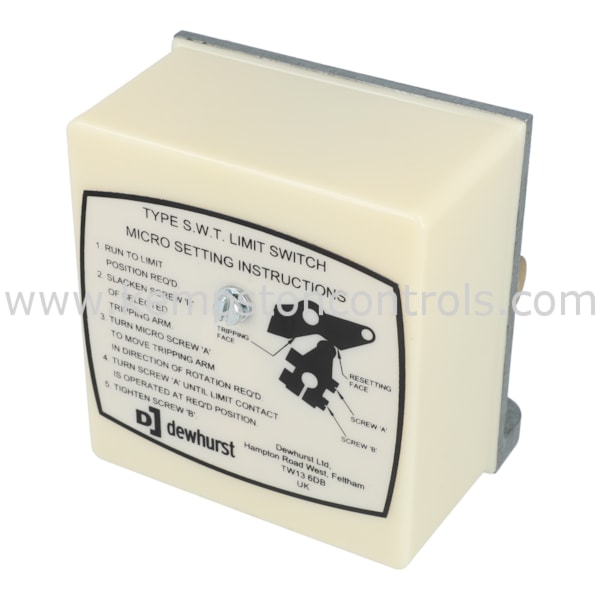 Other 001003-010000 DEWHURST MK2 SWT LIMIT SWITCH, RIGHT HAND, 36:1 ...