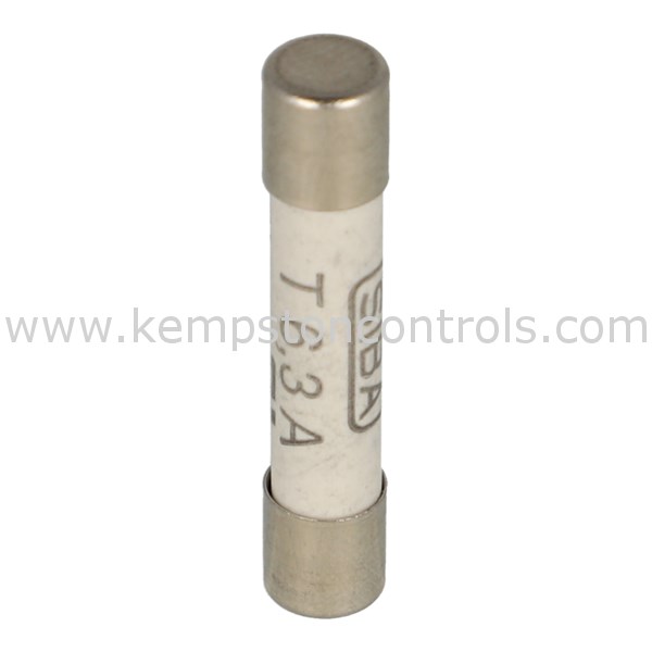 Siba 70-065-65/6.3A FUSE, 6.35X32 6.3A SLOW CERAMIC 500V | Kempston Controls