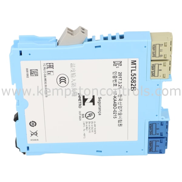 Eaton MTL MTL5582B EATON MTL RESISTANCE ISOLATOR,1 CHANNEL,20-35DC,ZONE ...