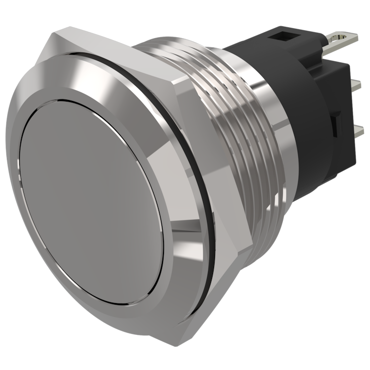 EAO 82-6651.1000 EAO PUSHBUTTON.MOMENTARY.22MM.STAINLESS STEEL SUS 316L ...