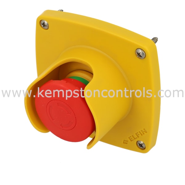 Elfin 080F0808-GF4AP ELFIN WALL MOUNTING EMERGENCY STOP PUSH BUTTON, 84 ...